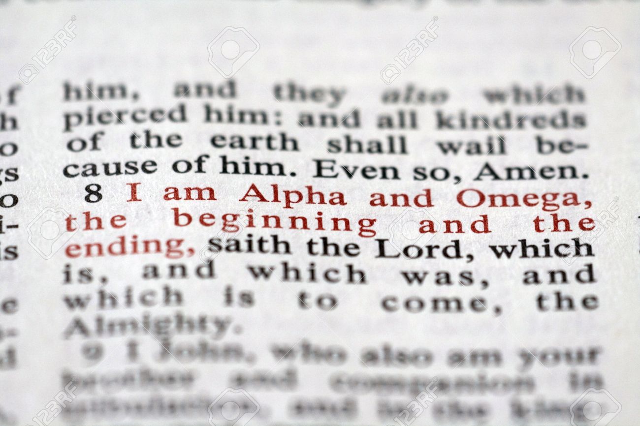 3259758-I-am-the-Alpha-and-the-Omega-bible-verse-Stock-Photo ...