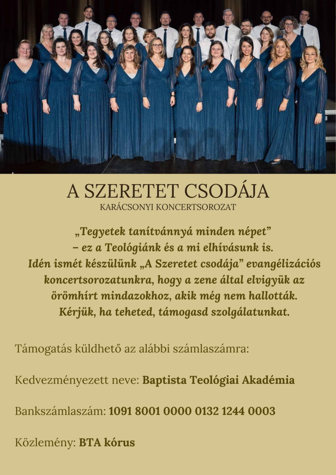 A szeretet csodája 2025 | Magyarországi Baptista Egyház